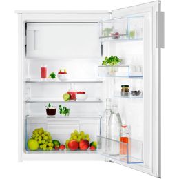 AEG Einbauk&uuml;hlschrank Serie 5000 &raquo;OSF5O881EE&laquo; 88,1 cm hoch 58,8 cm breit 124 Liter, 4-Sterne-Gefrierfach, variable Glasablagen, Dekorf&auml;hig silber LED-