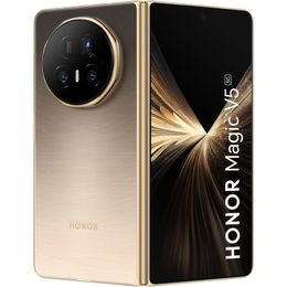 Honor Smartphone &raquo;Magic V5&laquo; Dawn Gold gold Aktuellster Snapdragon 8 Elite Prozessor und 16GB RAM f&uuml;r die Leistung die ein Flagschiff verdient