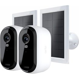 ARLO Smart Home Kamera &raquo;2 2K Outdoor Camera 2pack W/2 Solar Panel&laquo; Au&szlig;enbereich wei&szlig; Der Cloud-Speicher sch&uuml;tzt alle Ihre Clips.