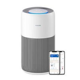Philips Luftreiniger &raquo;AC2220/10 PureProctect Quiet 2200 Series, Luftreinigungsrate 420 m&sup3;/h&laquo; f&uuml;r 109 qm R&auml;ume 3-Schichten-HEPA-Filtersystem, mit App 