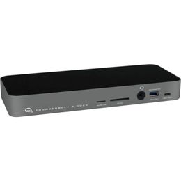 OWC Laptop-Dockingstation &raquo;14-Port Thunderbolt 3 Dock with Cable&laquo; grau Ein nahtloses Design sorgt f&uuml;r ein robustes &Auml;u&szlig;eres, das Ihrem Alltag standh&auml;lt
