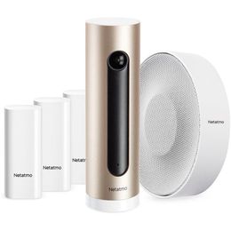 Netatmo Gefahrenmeldeanlage &raquo;Smarte Alarmanlage mit Kamera&laquo; wei&szlig;