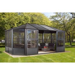 Sojag Pavillon &raquo;Charleston 12x18&laquo; Wintergarten, BxT: 594x384 cm grau
