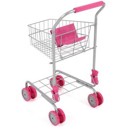 Bayer Chic 2000 CHIC2000 Spiel-Einkaufswagen &raquo;Pink&laquo; mit Puppensitz pink