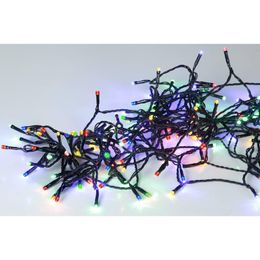 Eglo LED-Lichterkette &raquo;SERIE LED - Weihnachtsdeko - Beleuchtung - Winterdeko&laquo; 160 Stk.-flammig Lichterkette, bunte Au&szlig;enbeleuchtung, mit Kabel, 16 m 