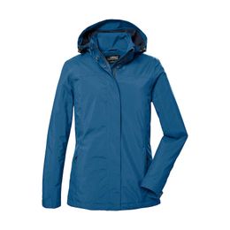 Killtec Damen Outdoorjacke &raquo;KOS 42 WMN JCKT&laquo; Wasser- u winddicht, atmungsaktiv, Kapuze abzippbar, &Auml;rmel verstellbar blau 42