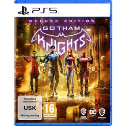 Warner Brothers Spielesoftware &raquo;Gotham Knights Deluxe Edition&laquo; PlayStation 5 gelb