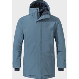 Sch&ouml;ffel Sch&ouml;ffel Damen Langjacke &raquo;Urban Ins Parka Style Crivat MNS&laquo; mit Kapuze blau 50