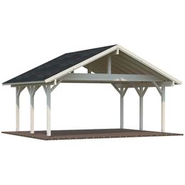 Palmako Einzelcarport &raquo;Robert&laquo; Massivholz natur beige