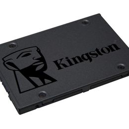 Kingston interne SSD &raquo;A400 480GB&laquo; 2,5 480 GB Anschluss SATA III schwarz Schnelles Hochfahren, Laden und &Uuml;bertragen von Dateien