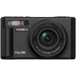 YASHICA Kompaktkamera &raquo;City 100&laquo;, 13, 3 fach fach x opt. Zoom, WLAN schwarz