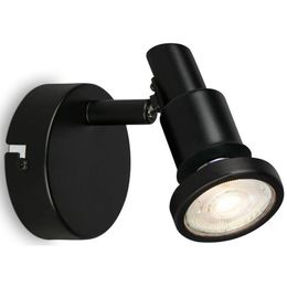 Briloner Leuchten LED Wandstrahler &raquo;LED Spot 1-flammig, Metall, schwarz&laquo; schwarz