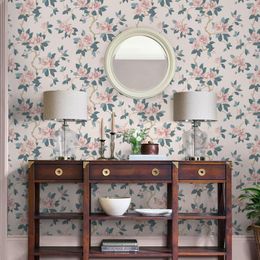 Laura Ashley Vliestapete &raquo;MAYA&laquo; floral glatt Design Tapeten Vlies
