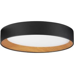NOVA LUCE LED Deckenleuchte &raquo;STAKE&laquo; LED-Modul 1 Stk. Warmwei&szlig; schwarz