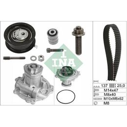 INA Wasserpumpe + Zahnriemensatz 530 0377 31 f&uuml;r VW AUDI 028109119AA 028109243F 028109243E
