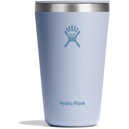 Hydro Flask Thermobecher &raquo;16 Oz All Around Tumbler&laquo; Hochwertiger 18/8 Edelstahl blau Edelstahl