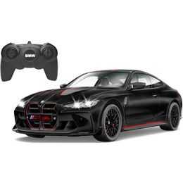 Jamara RC-Auto &raquo;Deluxe Cars, BMW M4 CSL 1:16, schwarz matt - 2,4 GHz&laquo; mit LED-Lichtern schwarz RC-Auto