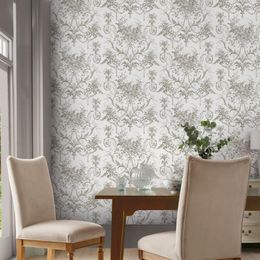 Laura Ashley Vliestapete &raquo;TUILERIES&laquo; floral glatt Design Tapeten Vlies