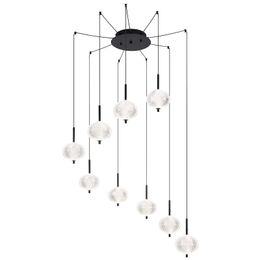 Globo LIGHTING LED Pendelleuchte &raquo;AIDA&laquo; LED-Modul 1 Stk. H&auml;ngelampe/H&auml;ngeleuchte/Wohnzimmer/Esstisch/elegant