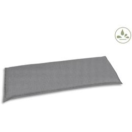 GO-DE Bankauflage &raquo;TOPSELLER!&laquo; 2 Sitzer, wasserabweisend grau Bezug: 100% Polyester
