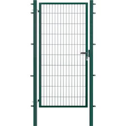 GARDEN 'N' MORE Zauneinzelt&uuml;r &raquo;Einzeltor Excellent&laquo; 203 cm hoch, gr&uuml;n gr&uuml;n Stahl