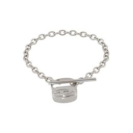 Diesel Bracelet male Silver size One Size