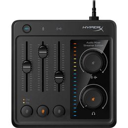HYPERX Streaming-Box &raquo;Audio Mixer&laquo; schwarz Unterst&uuml;tzung f&uuml;r 24-Bit/96-kHz-Aufnahmen und der Unterst&uuml;tzung f&uuml;r HYPERX ProCast
