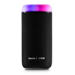 Hama Bluetooth-Lautsprecher &raquo;Bluetooth -Lautsprecher Glow Pro (wasserdicht IPX4, 5 Licht-Modi, 30W)&laquo; Stereo (Bluetooth HFP Beleuchtungseffekte Equalizer 