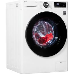 LG Waschtrockner &raquo;W4WR70E6Y&laquo; Serie 7 11 kg /6 kg 71 dB(A) schwarz-wei&szlig; Inverter Direct Drive : energieeffizienter, langlebiger und leiser Motor mit 10