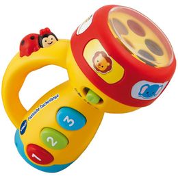 Lernspielzeug &raquo;VtechBaby, Fr&ouml;hliche Taschenlampe&laquo; mit Licht und Sound bunt Lernspielzeug
