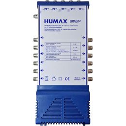 Humax Schalter &raquo;HMS 512&laquo; blau Materialmix 5 Jahre Garantie