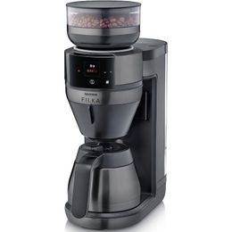 Severin Kaffeemaschine mit Mahlwerk &raquo;KA 4855 FILKA (2. Generation), Filterkaffee-Vollautomat&laquo; 1,1 l Kaffeekanne Papierfilter Permanentfilter 1x4 mit 