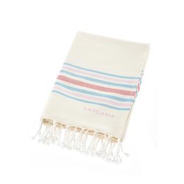 Lascana Strandtuch &raquo;Handtuch&laquo; Hamamtuch, Sommertuch, Badetuch beige Baumwolle