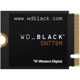 WD_Black interne SSD &raquo;SN770M&laquo; 2 TB Anschluss PCIe Gen 4.0 M.2 2230 NVMe schwarz Revitalisieren und erweitern Sie den Speicher Ihres M.2 2230 SSD-