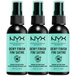 Nyx Cosmetics Nyx Professional Makeup Damen NYX PROFESSIONAL MAKEUP Fixierspray &raquo;MAKE UP SETTING SPRAY DEWY FINISH&laquo; f&uuml;r ein langhaltendes Makeup-Finish transparent
