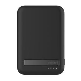 Belkin Powerbank &raquo;BoostCharge Pro Qi2 10K&laquo; BoostCharge Pro Magnetische Powerbank Qi2 10K 10.000 mAh iPhone 17/Air/16/15/14, Pixelsnap schwarz &Uuml;berladeschutz 