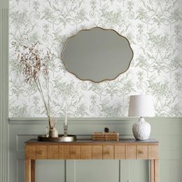 Laura Ashley Vliestapete &raquo;TUILIERIES&laquo; floral glatt Design Tapeten Vlies
