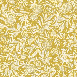 Joules Vliestapete &raquo;Twilight Ditsy Antique Gold&laquo; floral glatt floral gelb Vlies