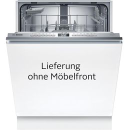 Bosch vollintegrierbarer Geschirrsp&uuml;ler Serie 4 &raquo;SMV4ETX08E&laquo; 13 Ma&szlig;gedecke silber Hygienelevel best&auml;tigt f&uuml;r das Eco 50 &deg;C Programm und ein noch 