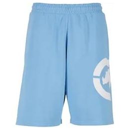 Sweatshorts ECKO UNLTD. "Ecko Unltd. Shorts Buzzer", Herren, Gr. 3XL, US-Gr&ouml;&szlig;en, aquarius, 70% Baumwolle, 30% Polyester, loose fit, Hosen Sweatshorts