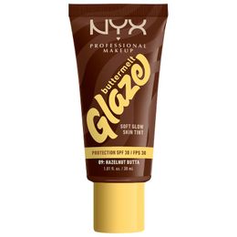 Nyx Cosmetics Nyx Professional Makeup Damen NYX PROFESSIONAL MAKEUP Foundation &raquo;BUTTERMELT GLAZE SOFT GLOW SKIN TINT + LSF 30&laquo; Pflegend, spendet Feuchtigkeit, ohne 