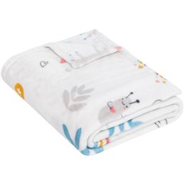 s.Oliver Kinderdecke &raquo;Flanellfleecedecke s.Oliver Junior Einhorn&laquo; mit kunterbunten Motiven bunt Polyester