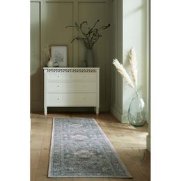FLAIR RUGS Teppich &raquo;Windsor&laquo; rechteckig 4 mm H&ouml;he Waschbarer Teppich gr&uuml;n Kunstfaser