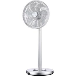 Sonnenk&ouml;nig Standventilator &raquo;Flex Fan, h&ouml;henverstellbar, 12 Stufen, praktisch verstaubar,&laquo; bis 8h Timer, Schlafmodus, Fernbedienung, modernes Design silber
