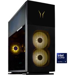 Medion Gaming-PC &raquo;ERAZER Mechanic X20&laquo; schwarz 360mm Wasserk&uuml;hlung mit 2,8" LCD Bildschirm