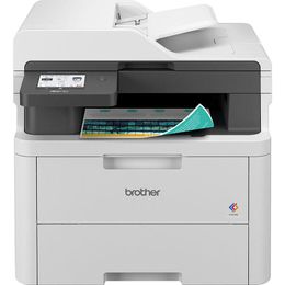 Brother Multifunktionsdrucker &raquo;MFC-L3740CDWE&laquo; wei&szlig; Beidseitiger Druck, Display