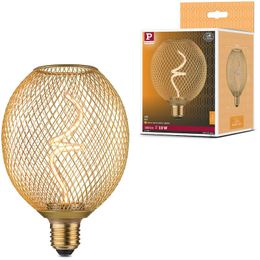 Paulmann LED-Leuchtmittel &raquo;Metallic Glow Standard 230V LED Globe dimmbar Messing&laquo; E27 1 Stk. grau
