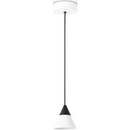 Paco Home Pendelleuchte &raquo;CLEA&laquo; Warmwei&szlig; LED H&auml;ngelampe Wohnzimmer Esszimmer K&uuml;chenlampe H&auml;ngend schwarz