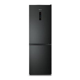 HISENSE K&uuml;hl-/Gefrierkombination &raquo;RB390N4CFD&laquo; 186 cm hoch 59,5 cm breit Au&szlig;en-Display silber Inverter Kompressor