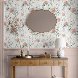 Laura Ashley Vliestapete &raquo;PALLINGTON&laquo; floral glatt Design Tapeten Vlies